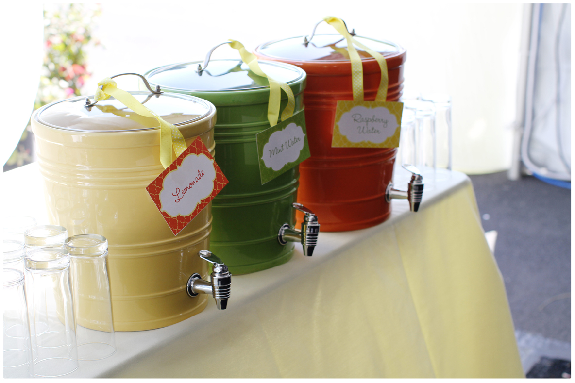 Ceramic Beverage Containers For Rent | Encore Events Rentals