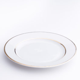 White China with Gold Rim Rental | Encore Events Rentals : Encore ...