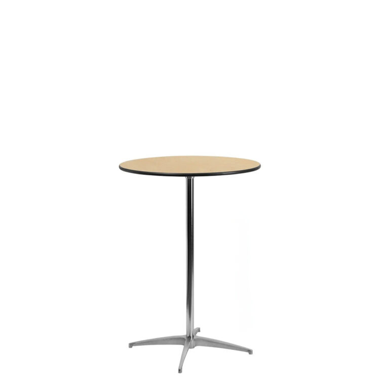 Round Cocktail Table 30" | Encore Events Rentals