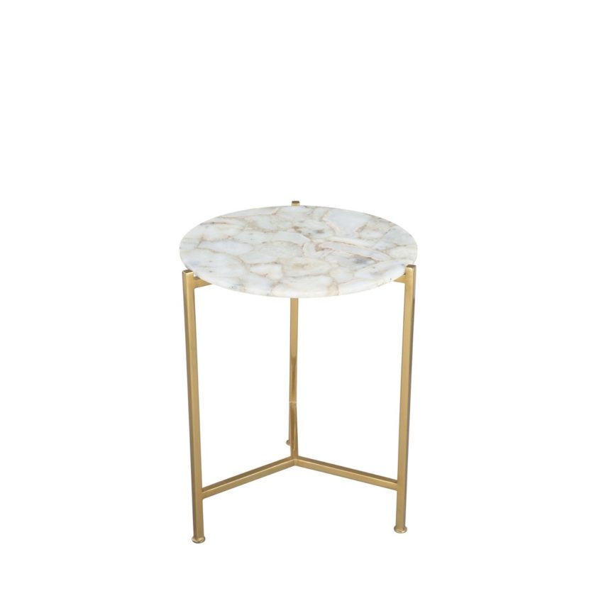 Agate Accent Table | Encore Events Rentals