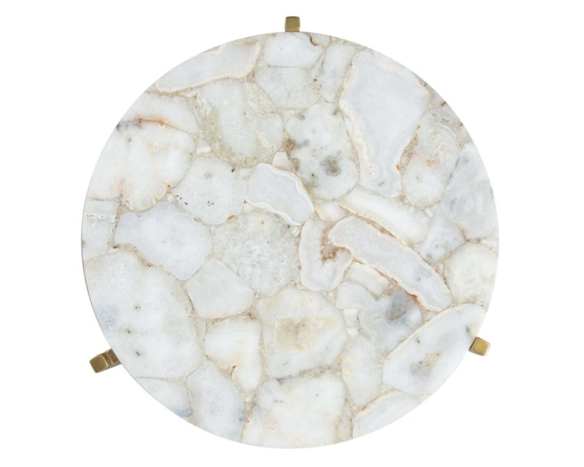 Agate Accent Table | Encore Events Rentals