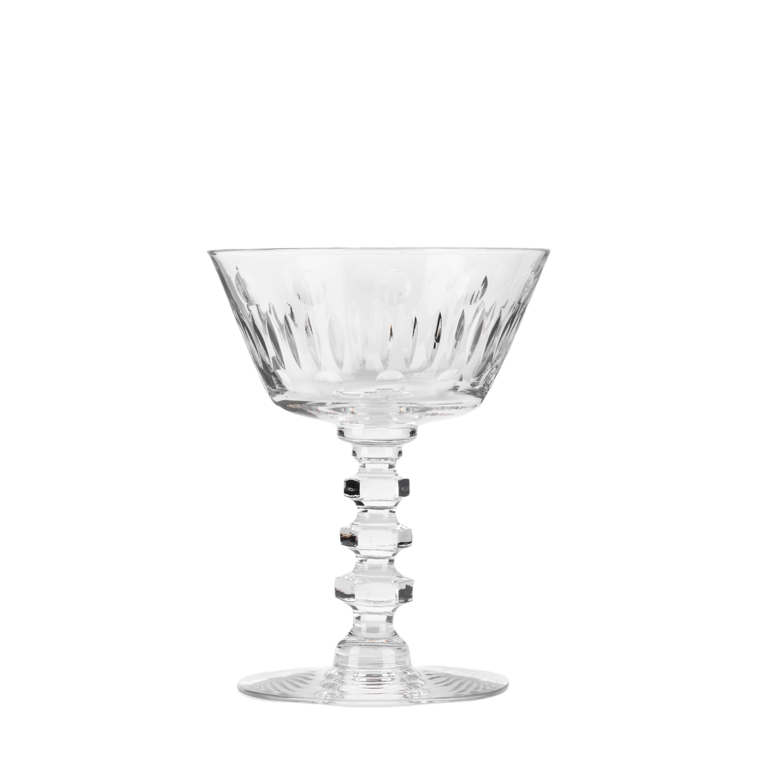 Vintage Crystal Cut Coupes, Assorted | Encore Events Rentals : Encore ...