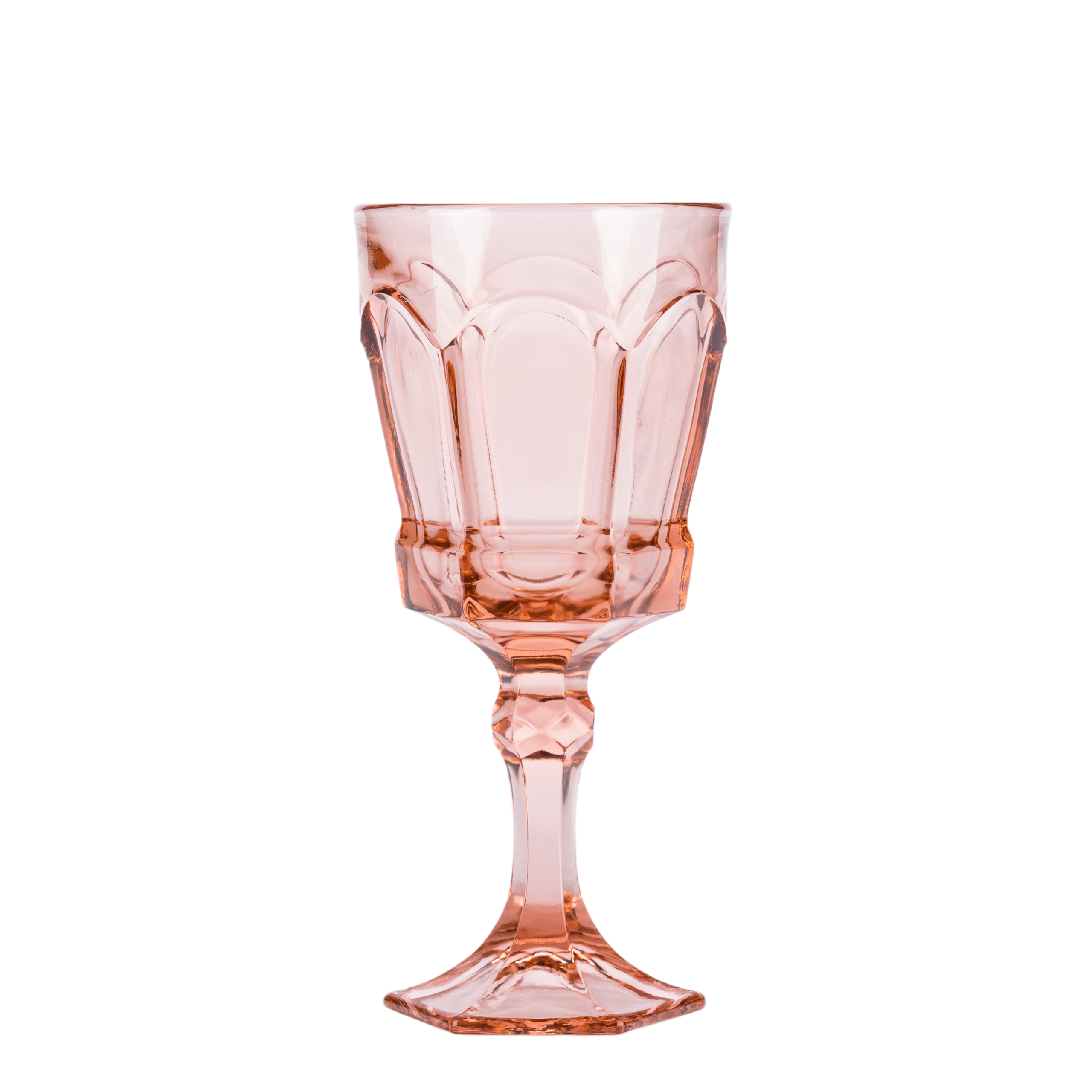 Pink Goblets, Assorted Patterns | Encore Events Rentals : Encore Events ...