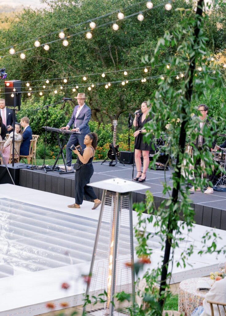Front Stage Panel, Black | Encore Events Rentals