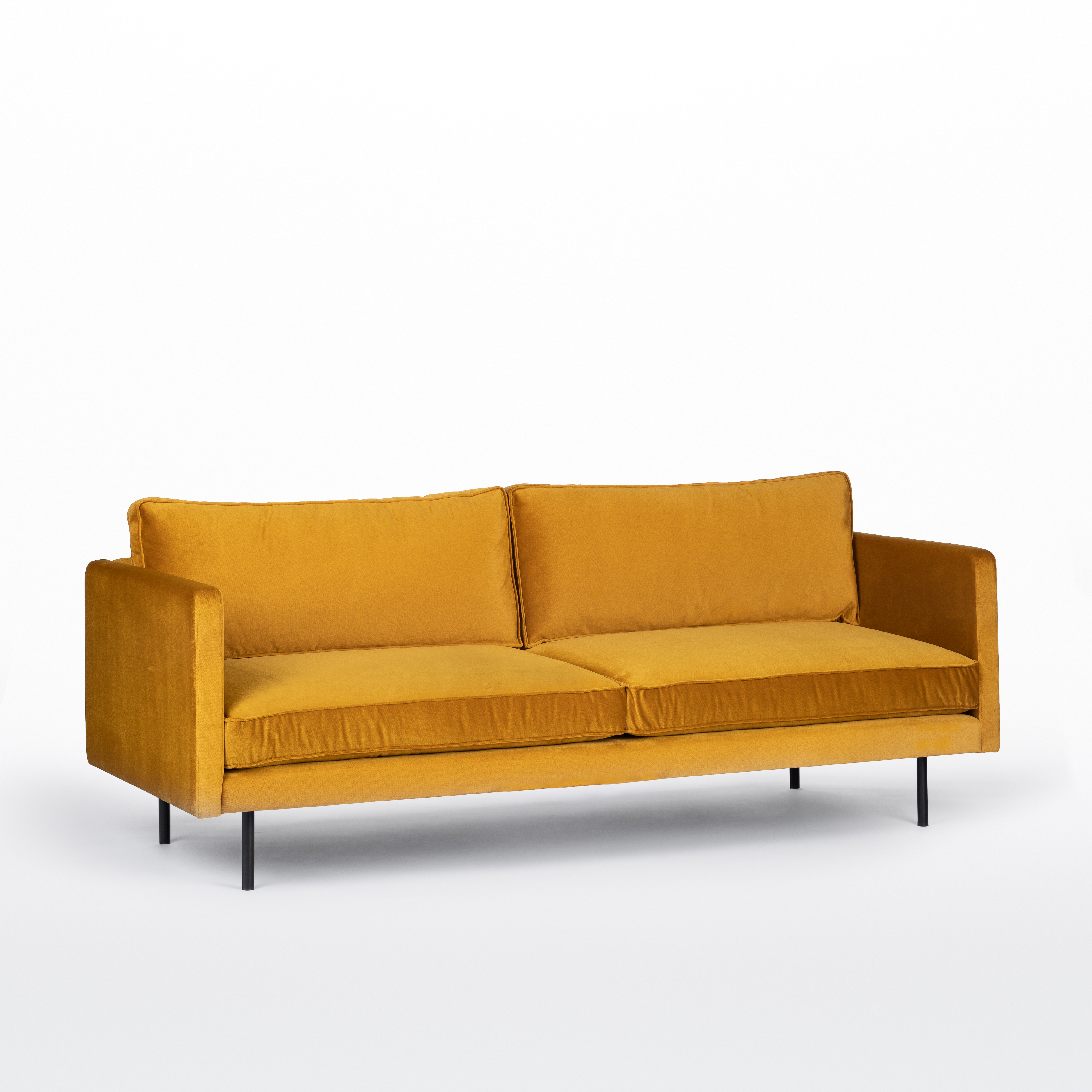 Brooklyn Mustard Sofa | Encore Events Rentals : Encore Events Rentals