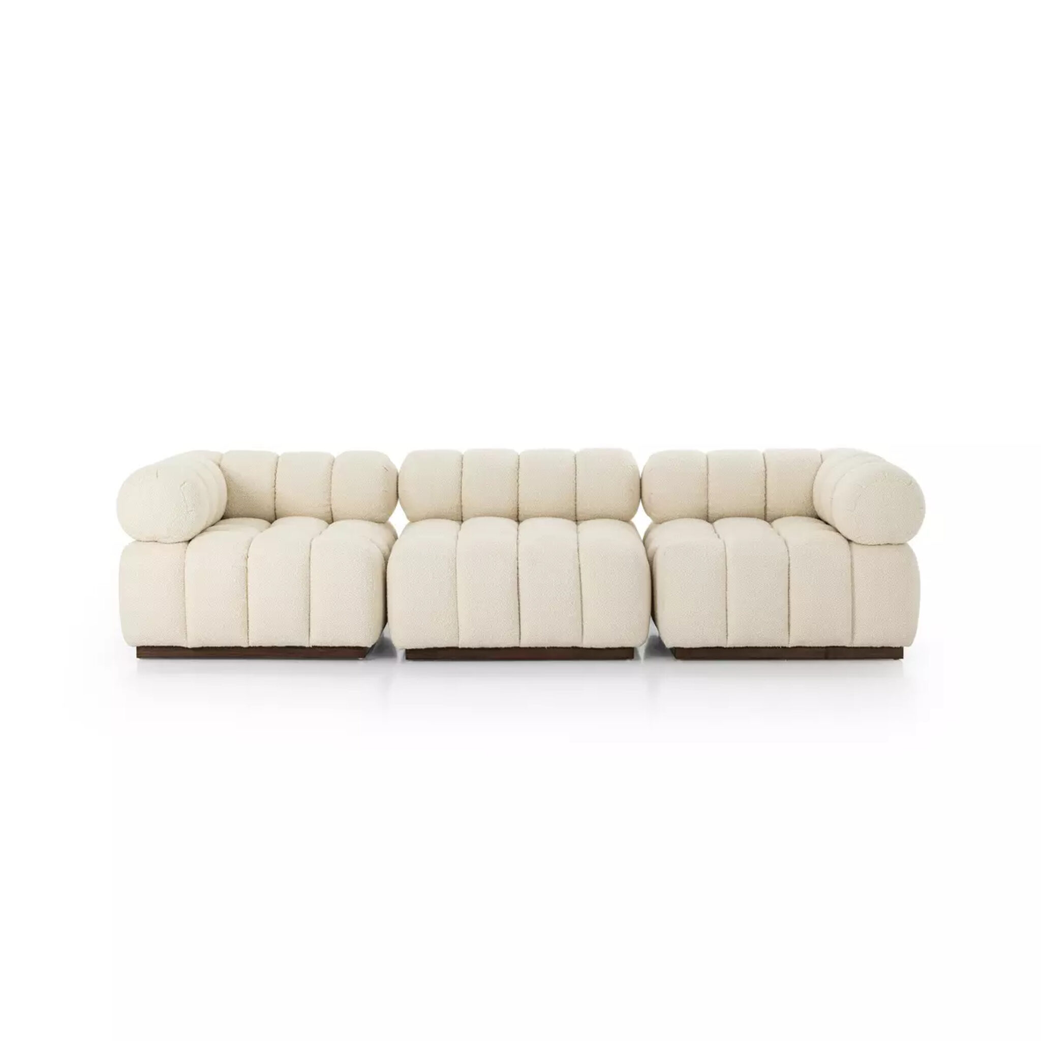 Como Ivory Sofa, Modular | Encore Events Rentals