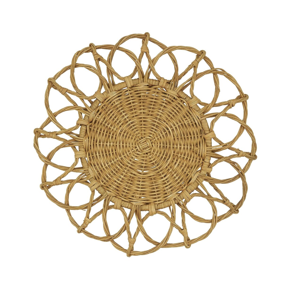 Willow Charger, Natural Assorted | Encore Events Rentals