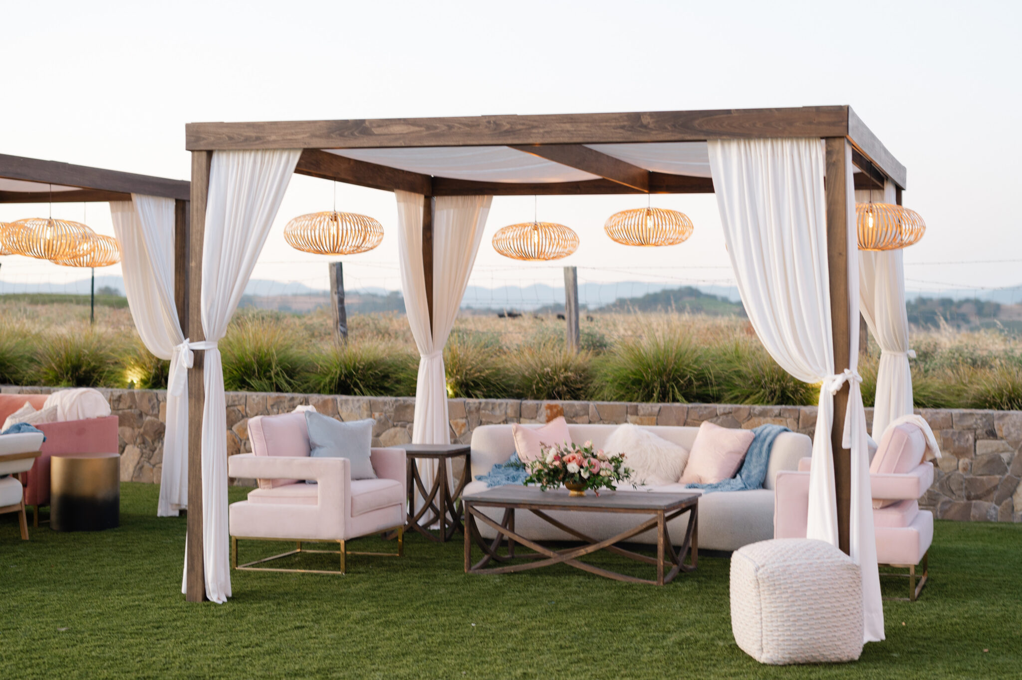 Farm Wood Cabana Rental | Encore Events Rentals