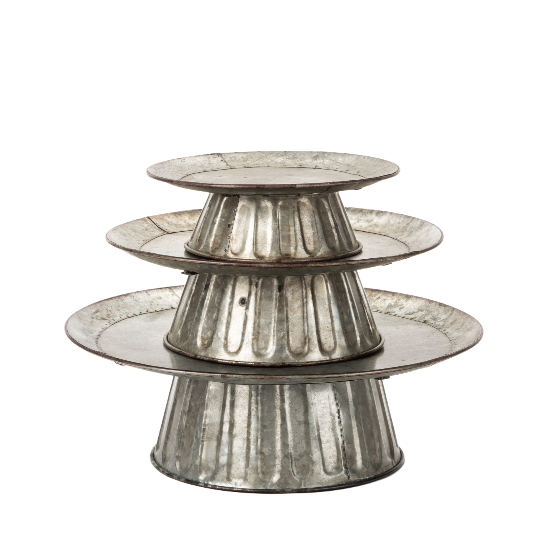 Polished Metal Tray, Rectangle | Encore Events Rentals