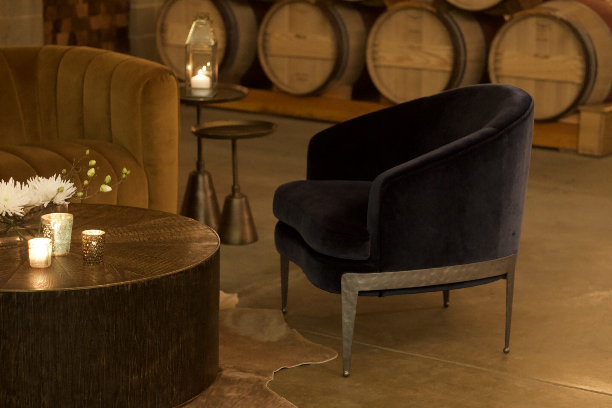 Midnight Blue Chair | Encore Events Rentals