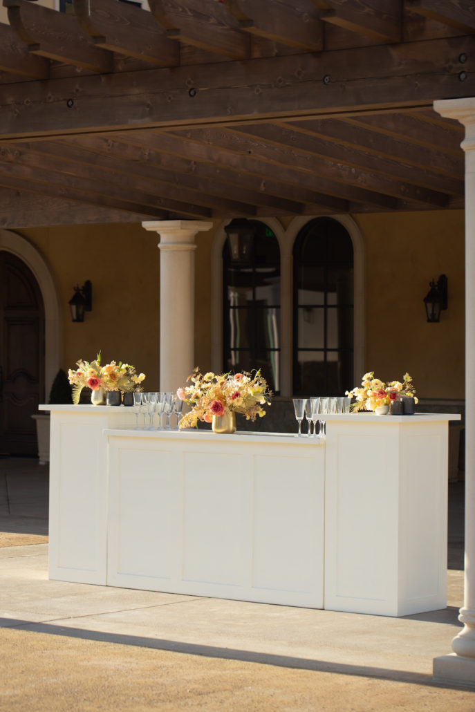 Hudson, White Bar | Encore Events Rentals