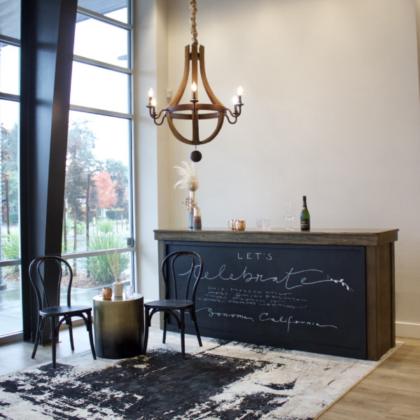 Chalkboard Bar, Farm Wood | Encore Events Rentals : Encore Events Rentals