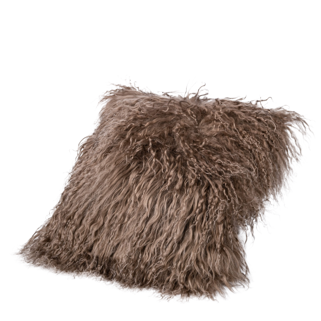 Mohair Mocha Pillow | Encore Events Rentals