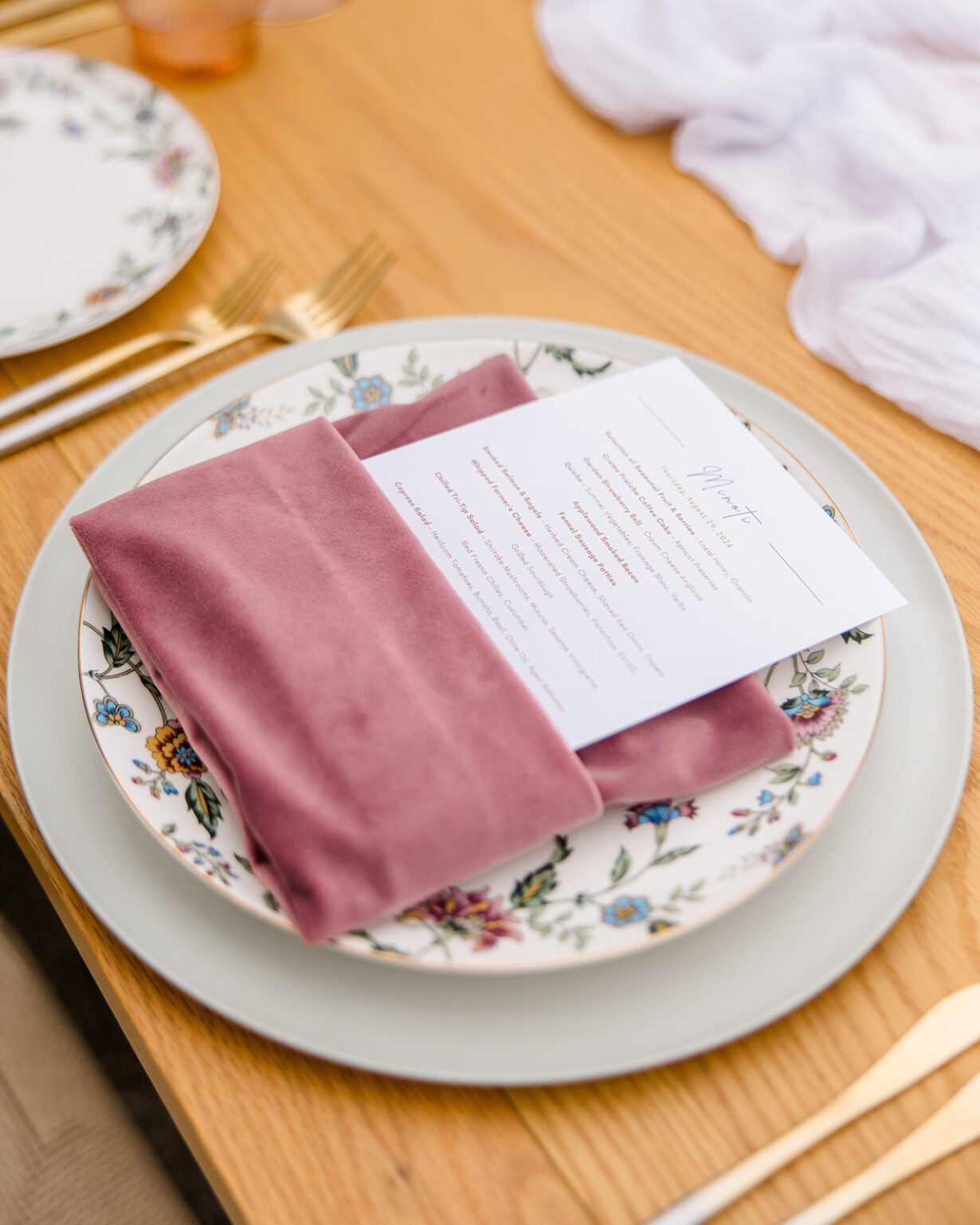 Naturale Silver Sage China | Encore Events Rentals