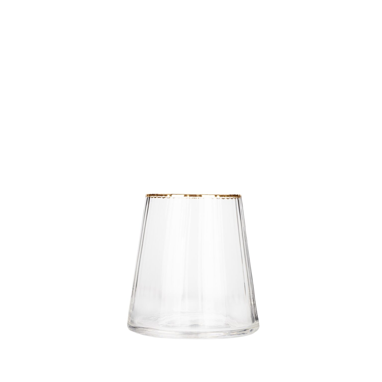 Spectra Gold Rim Glassware | Encore Events Rentals