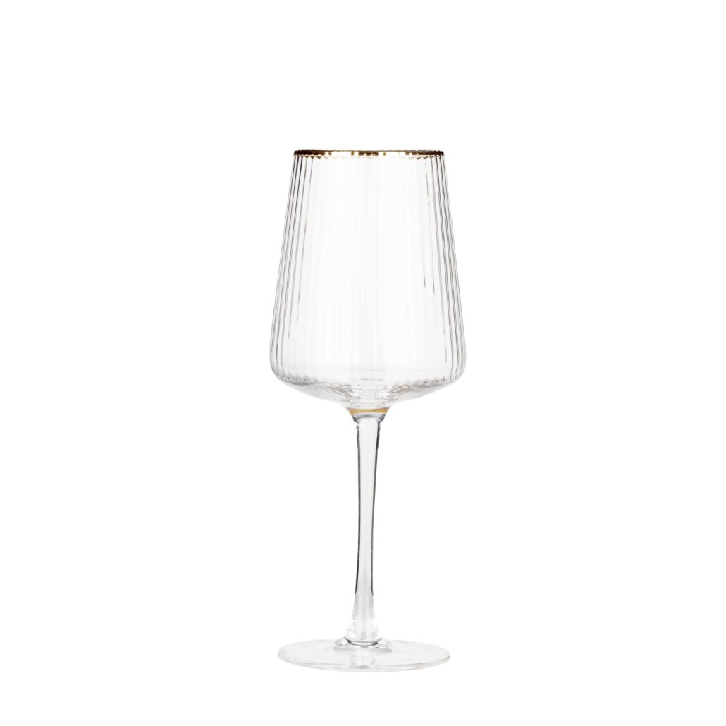Spectra Gold Rim Glassware | Encore Events Rentals