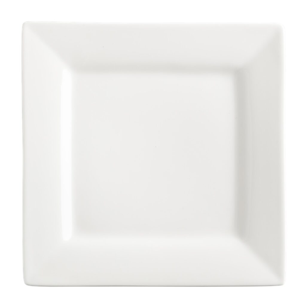 White Square China Rental | Encore Events Rentals