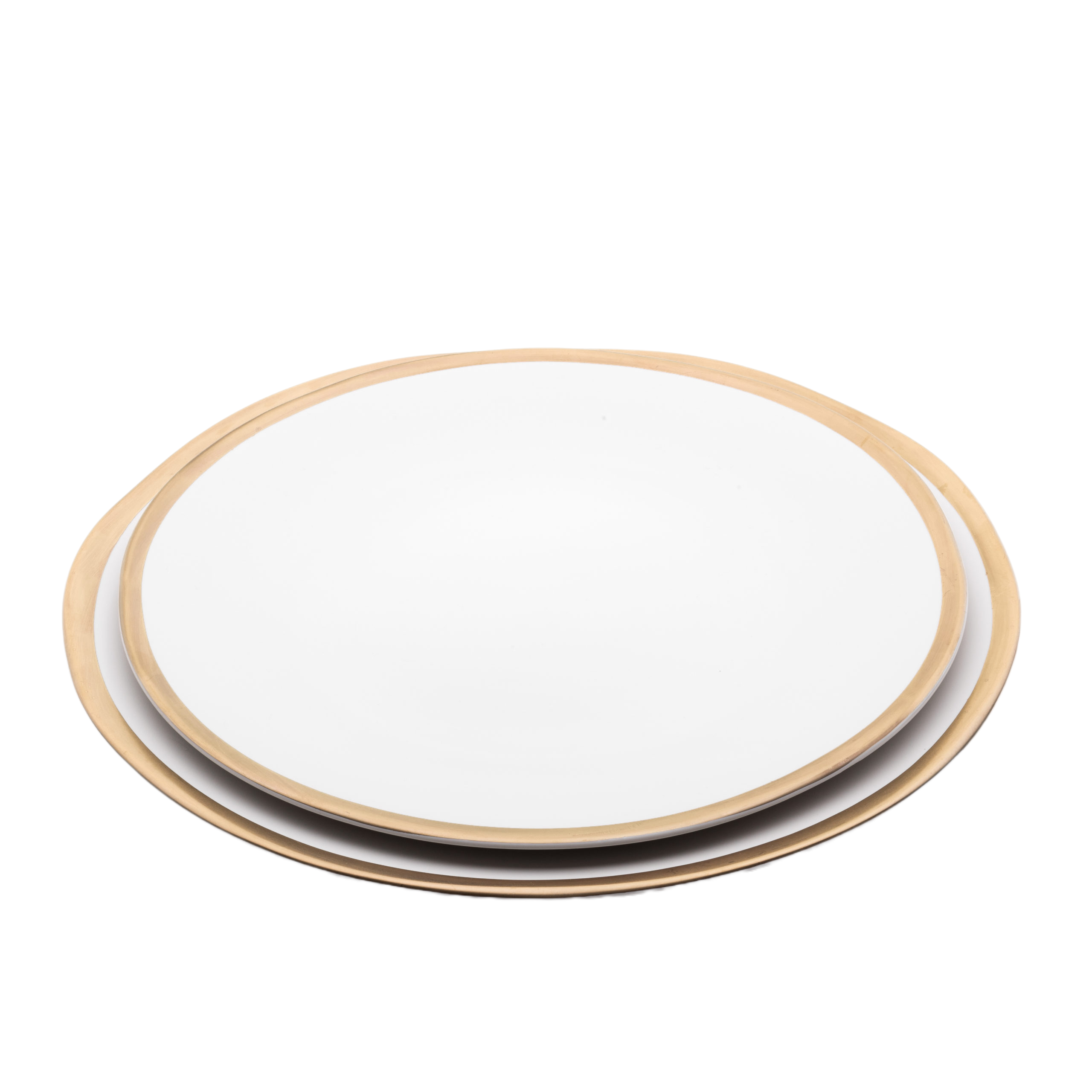 Terra Linen Gold Rim China | Encore Events Rentals : Encore Events Rentals