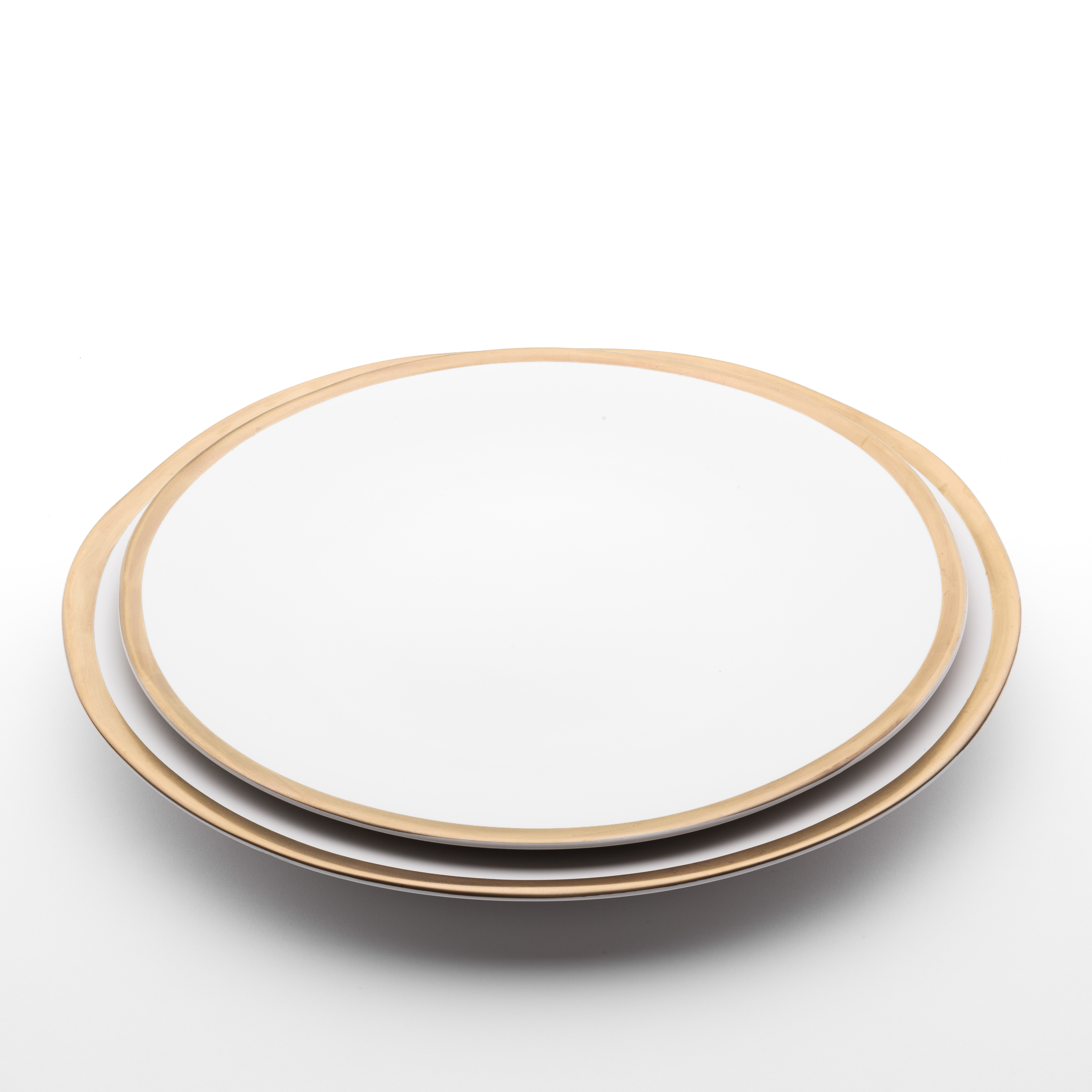 Terra Linen Gold Rim China | Encore Events Rentals : Encore Events Rentals