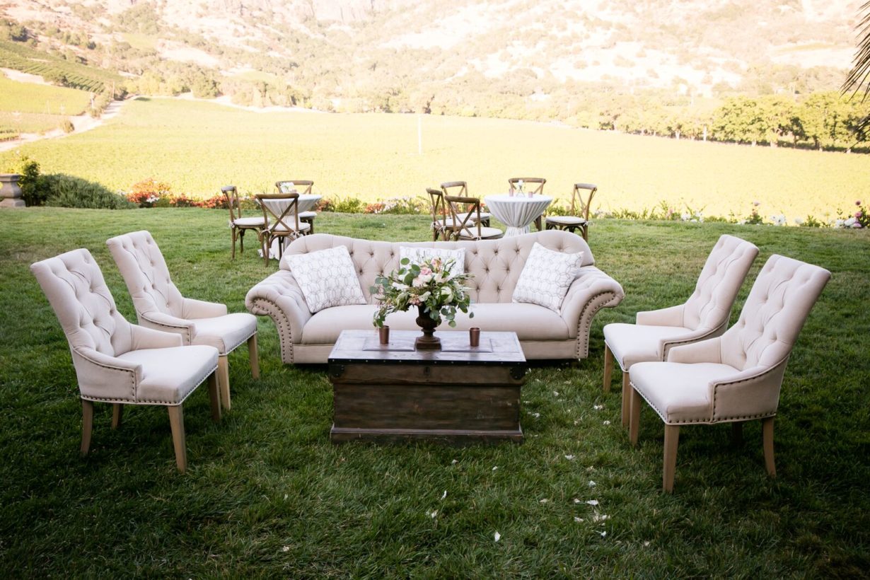 Arden Sofa Rental | Encore Events Rentals