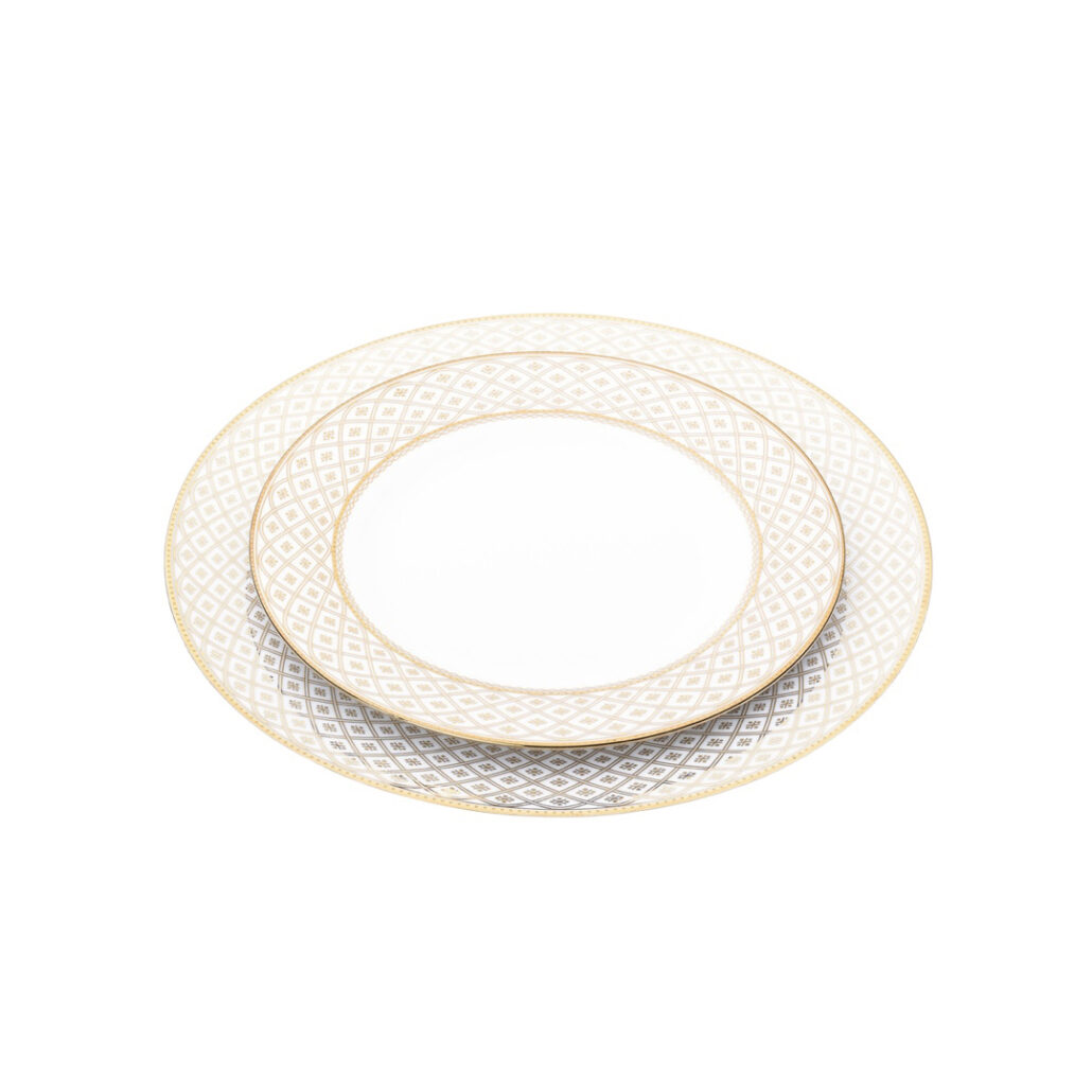 Savvy Gold China Rental | Encore Events Rentals